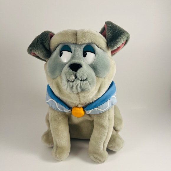 Disney | Toys | Vintage Disney Pocahontas Percy Pug Dog 9 Plush By ...